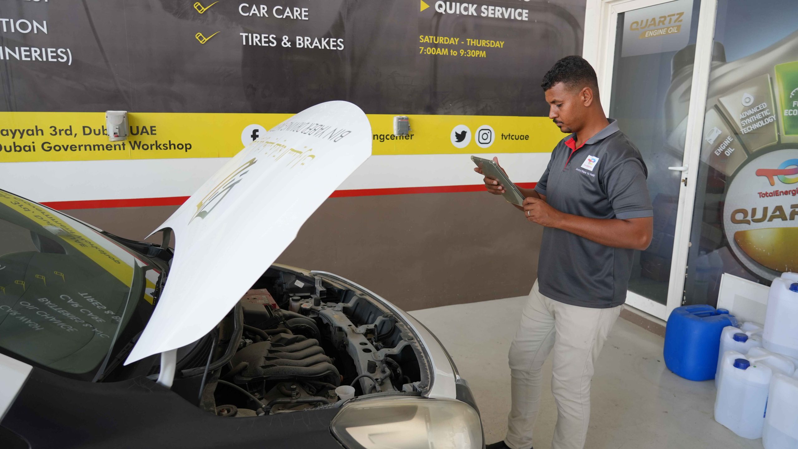 Car Registration Renewal | Tajdeed Vehicle Testing Center Dubai